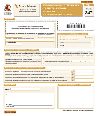 Para qué sirve el modelo 347 y quién debe presentarlo | Wolters Kluwer